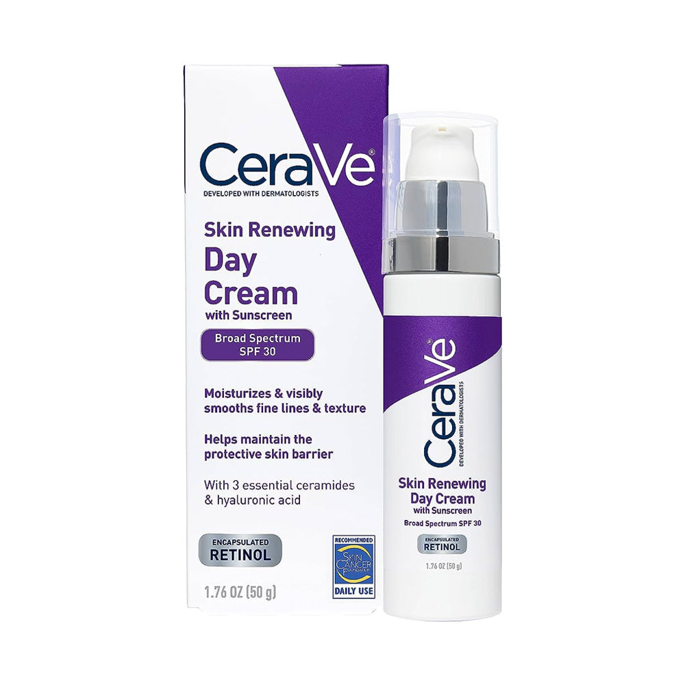 CERAVE SKIN RENEWING DAY CREAM WITH SUNSCREEN SPF30 50 G – Al-Fatah