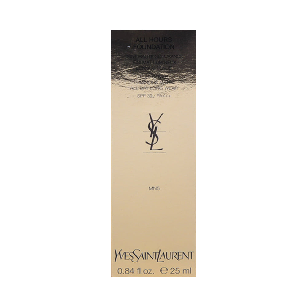YSL - LADIES ALL HOURS FOUNDATION SPF 39 MN5 MEDIUM NEUTRAL – Al-Fatah
