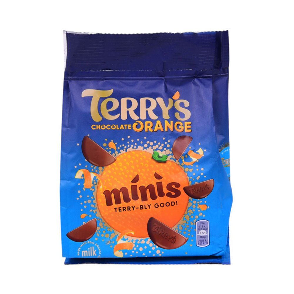 TERRYS MINI CHOCOLATE ORANGE POUCH 95GM – Al-Fatah