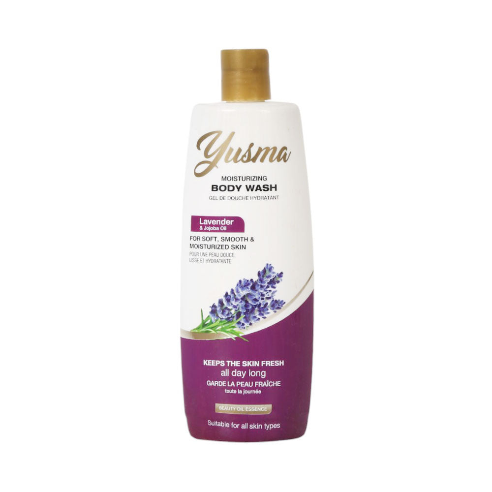 YUSMA BODY WASH LAVENDER & JOJOBA OIL 400 ML – Al-Fatah