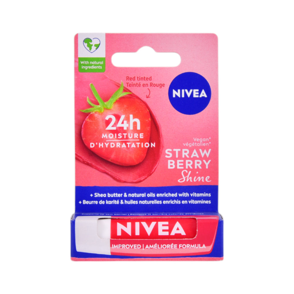 NIVEA CHAPSTICK STAWBERRY 4.8G – Al-Fatah