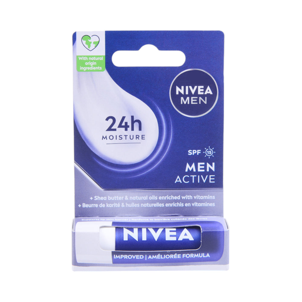 NIVEA MEN CHAPSTICK ACTIVE 4.8G – Al-Fatah