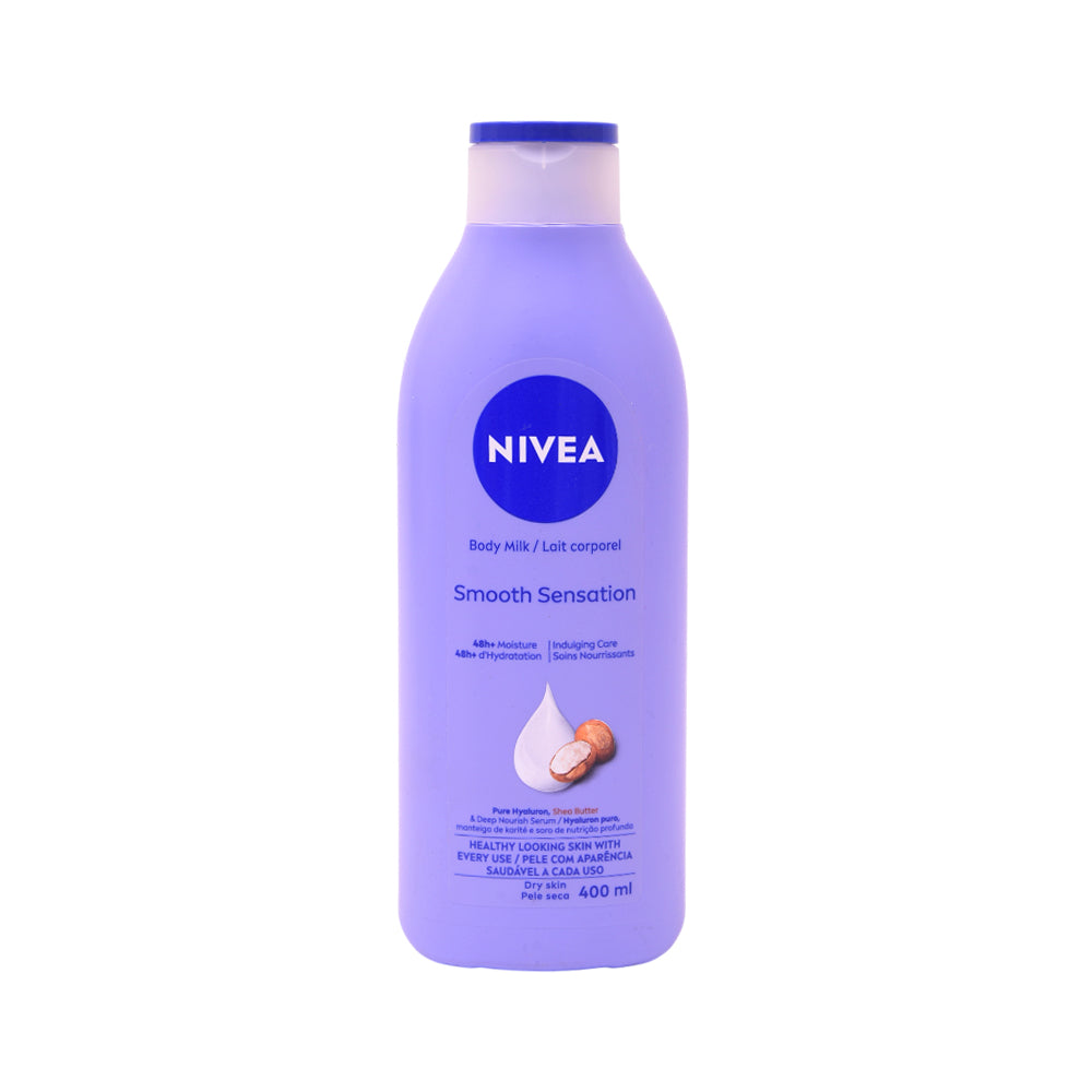 NIVEA BODY LOTION SHEA SMOOTH 48H 400 ML – Al-Fatah