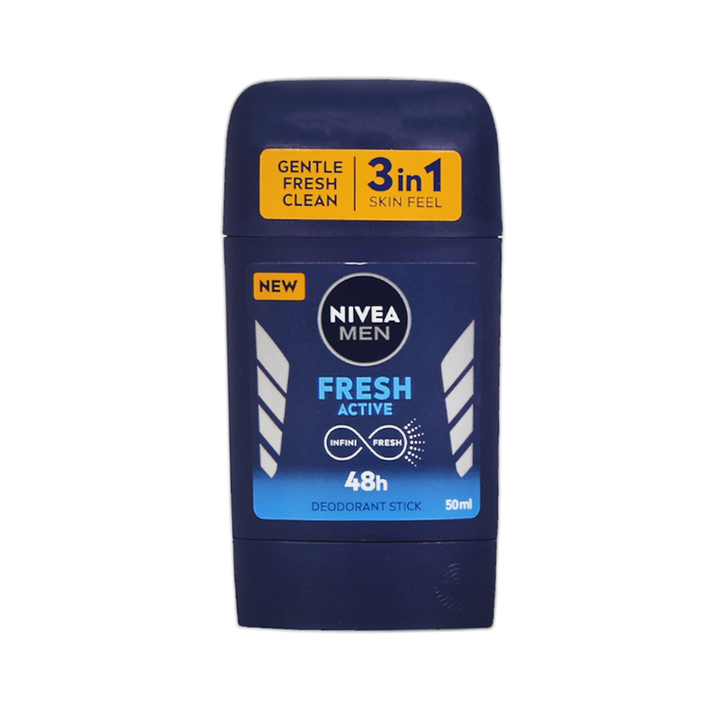 NIVEA MEN DEO STICK FRESH ACTIVE INFINI FRESH 48H 50 ML – Al-Fatah