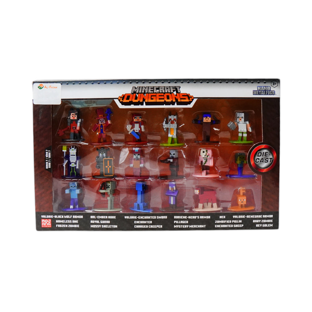 3265007 MINECRAFT METAL FIGURE SET 18PC D – Al-Fatah