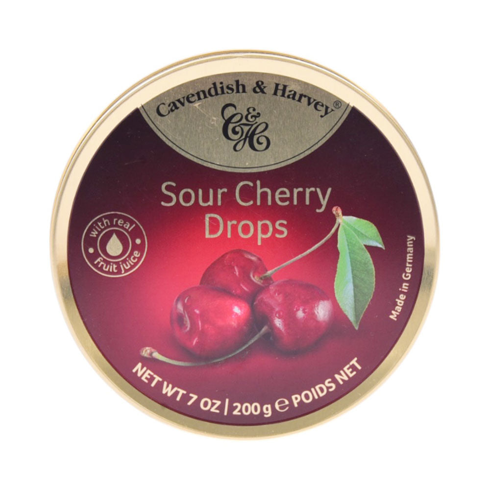 CAVENDISH & HARVEY SOUR CHERRY DROPS 200 GM – Al-Fatah