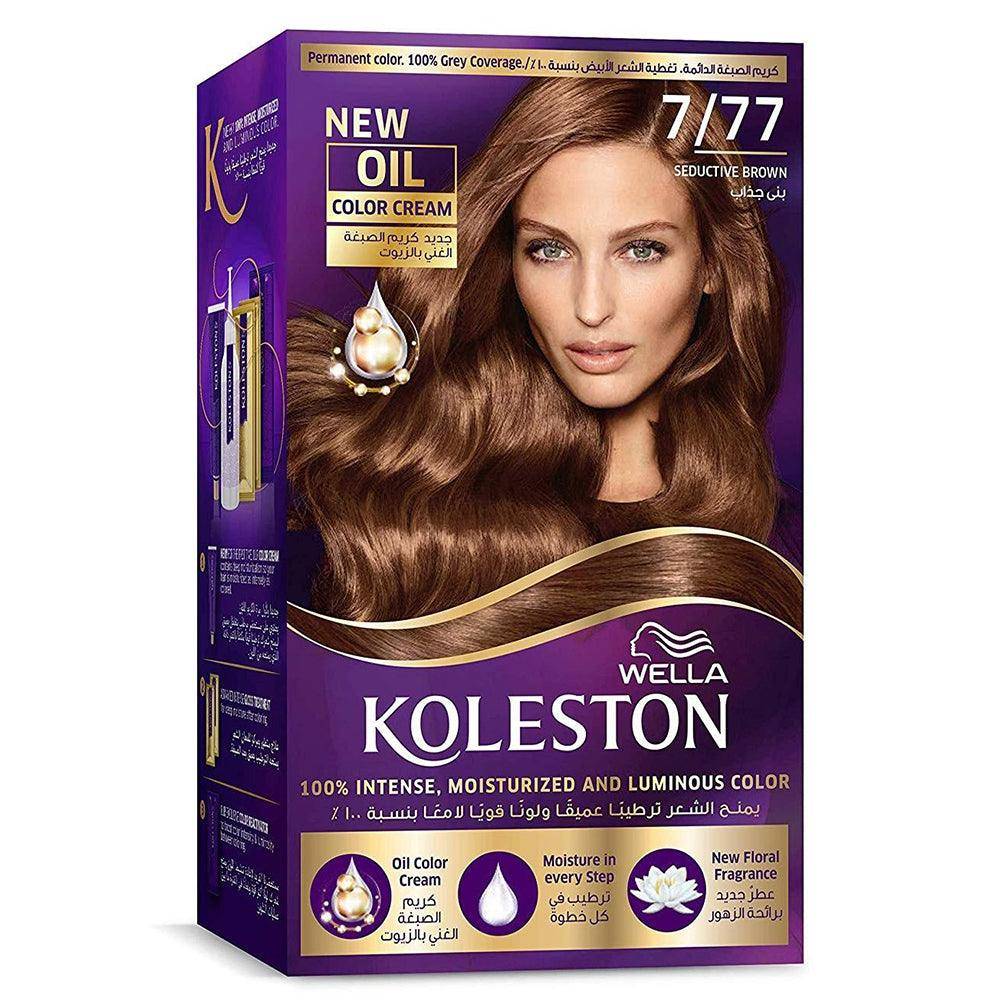 WELLA KOLESTON KIT 7/77 SEDUC BROWN – Al-Fatah