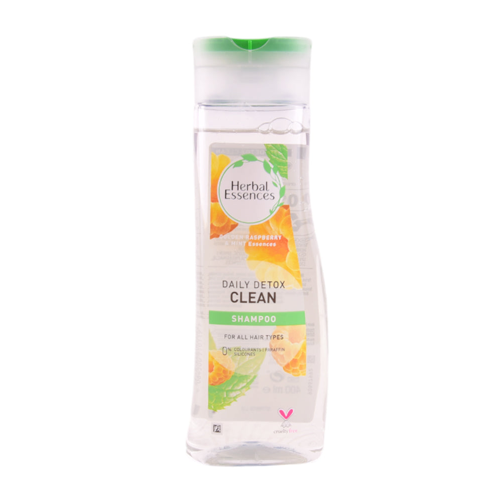 HERBAL ESSENCES SHAMPOO GOLDEN RASPBERRY & MINT 400 ML – Al-Fatah