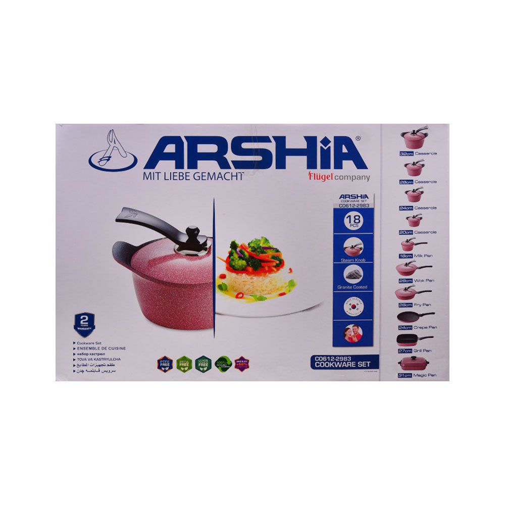 DAGCHI SET 18PC ARSHIA GRAY CO6122984 – Al-Fatah