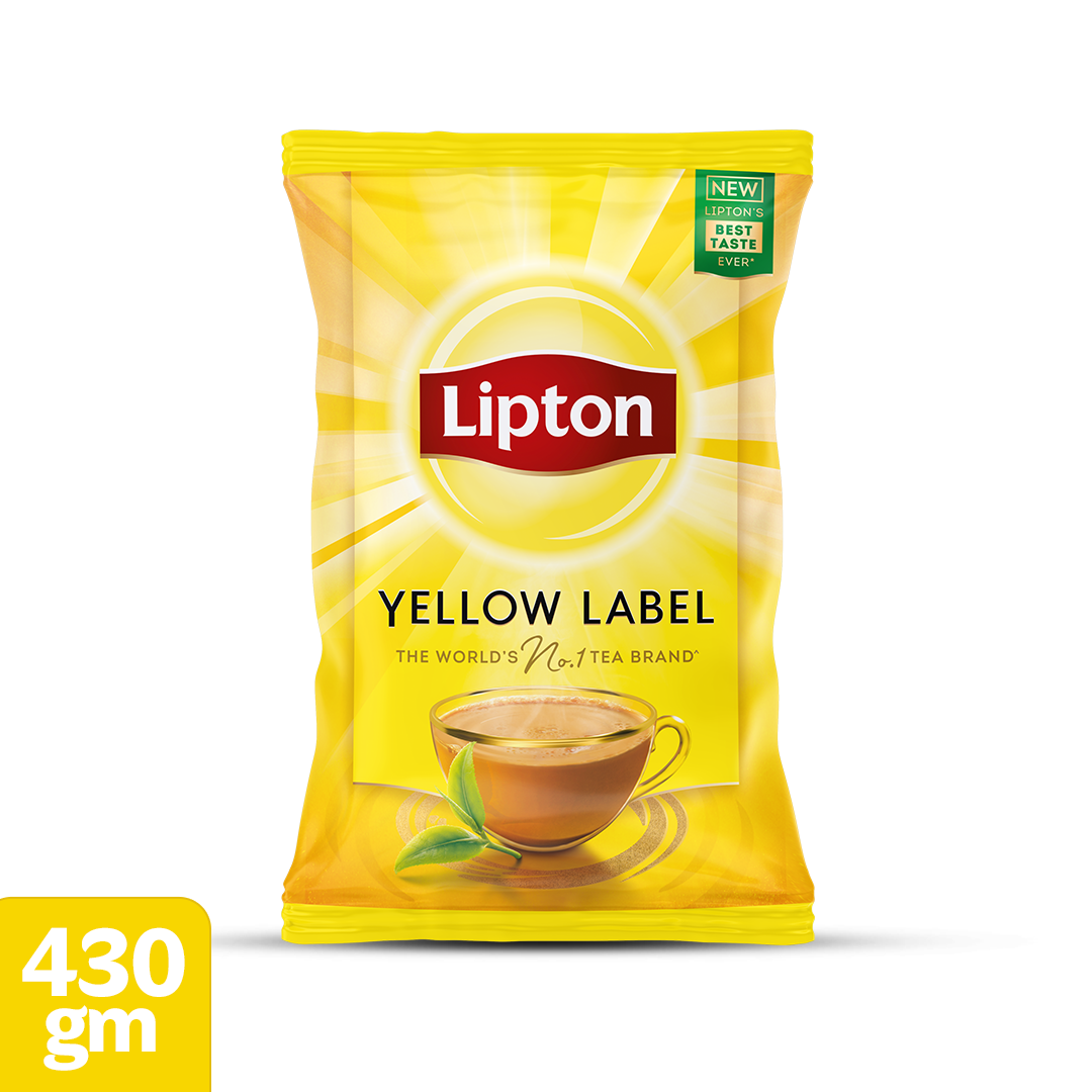 LIPTON YELLOW LABEL TEA POUCH 430 GM – Al-Fatah
