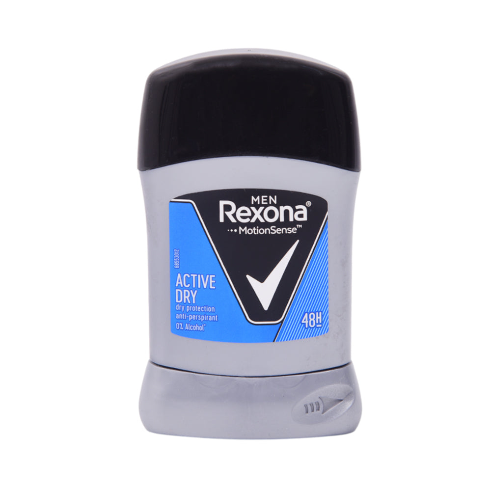 REXONA MEN DEO STICK ACTIVE DRY 48H 40 GM – Al-Fatah