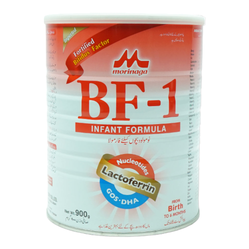 MORINAGA BF-1 INSTANT FORMULA MILK POWDER FROM BIRTH 900 GM – Al-Fatah