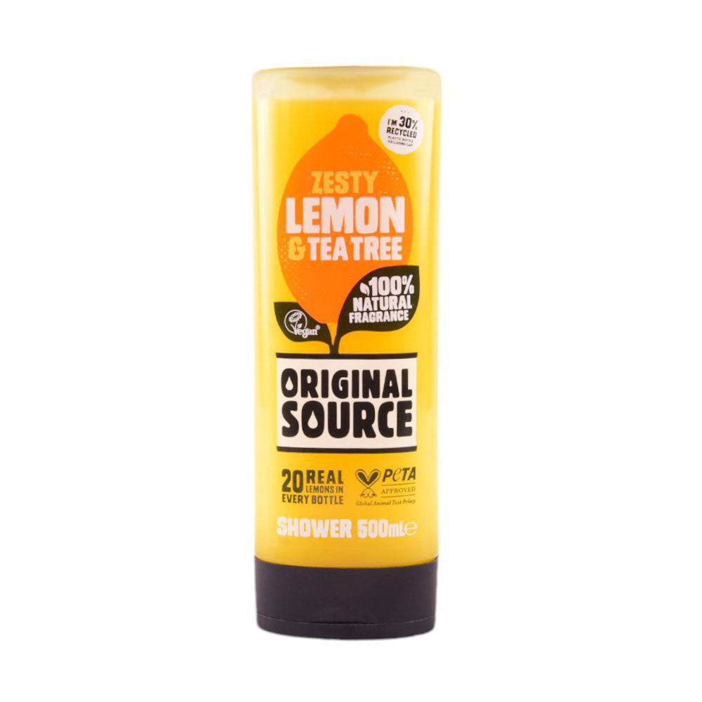 ORIGINAL SOURCE SHOWER GEL ZESTY LEMON & TEA TREE 500 ML – Al-Fatah