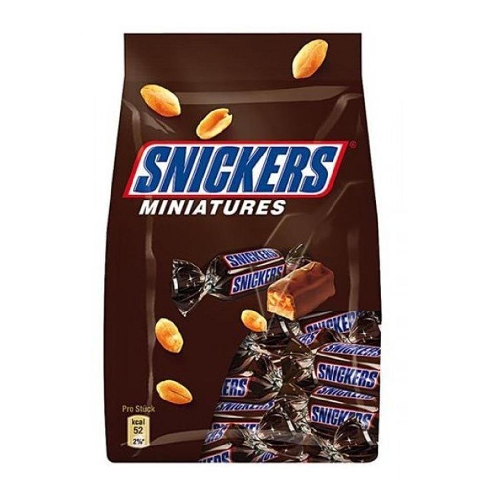 SNICKERS CHOCOLATE MINIATURE 220 GM – Al-Fatah