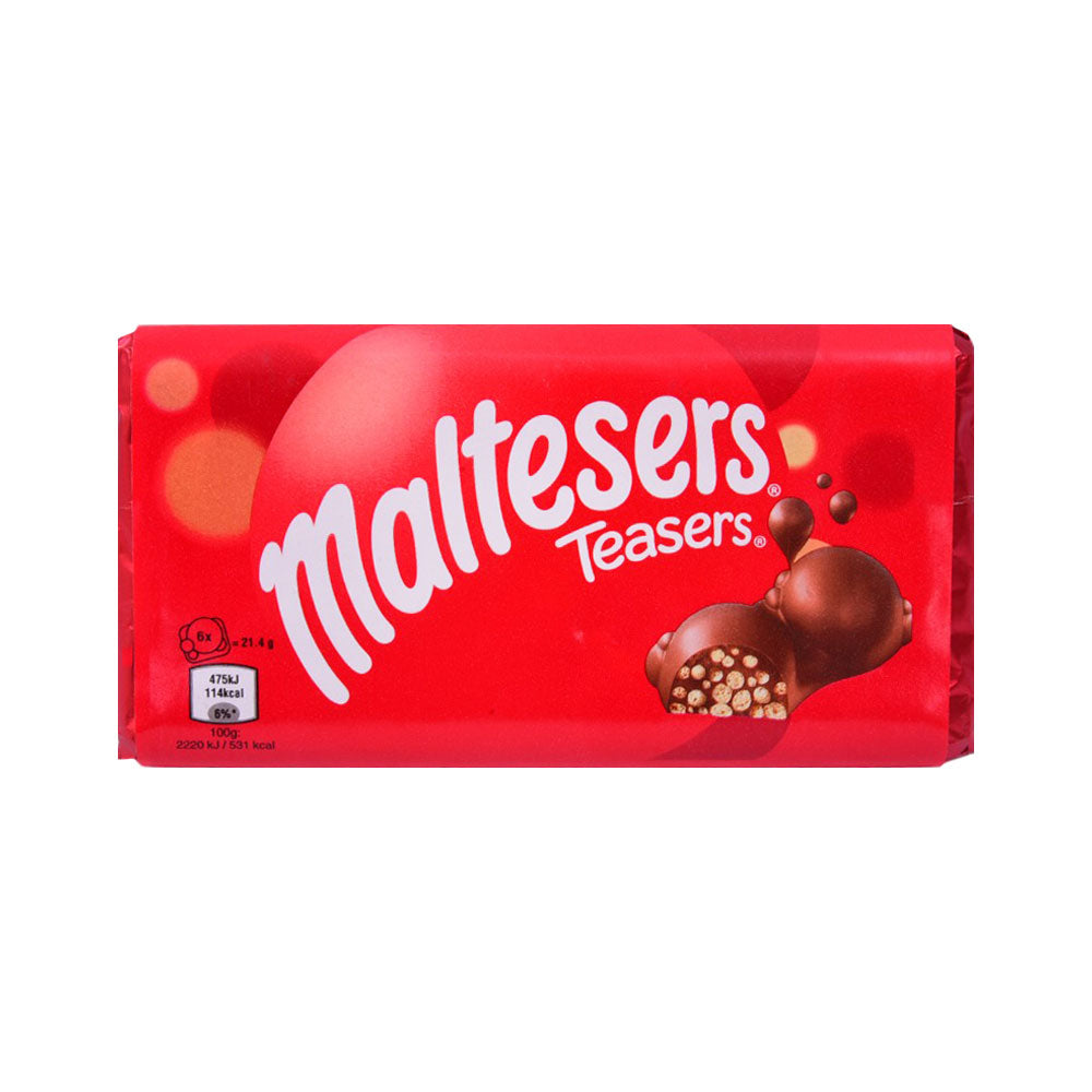 MALTESERS CHOCOLATE BAR TEASERS 100 GM – Al-Fatah