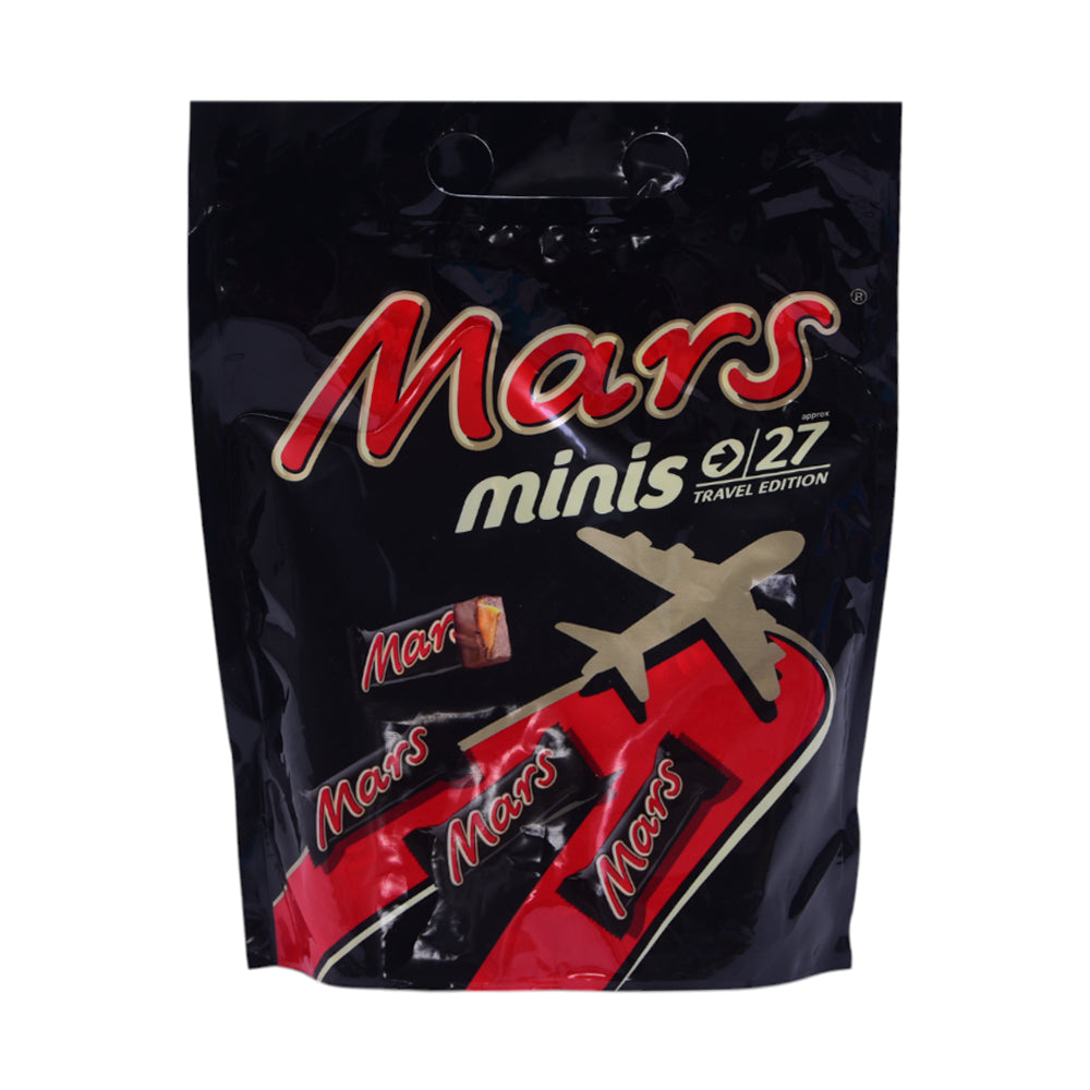 MARS CHOCOLATE MINIS POUCH 27 BAR 500 GM – Al-Fatah