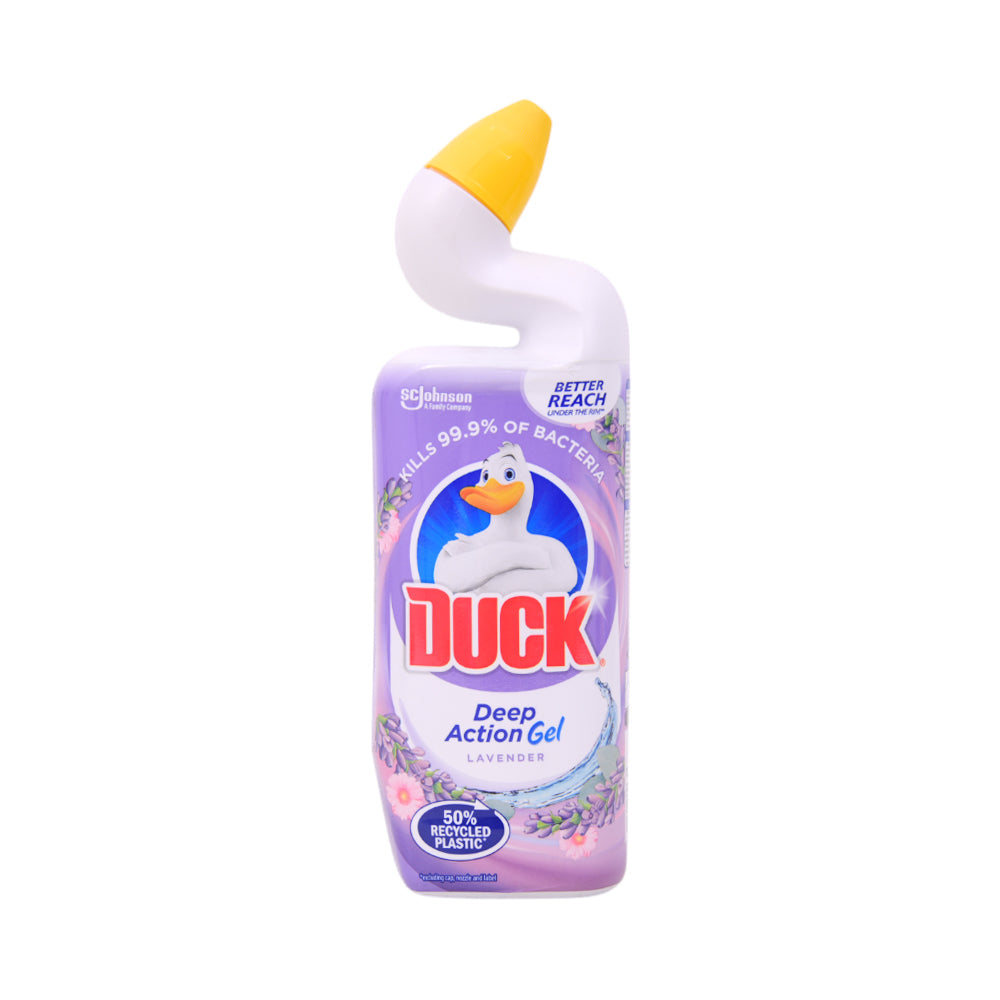 DUCK TOILET CLEANER DEEP ACTION GEL LAVENDER 750 ML – Al-Fatah