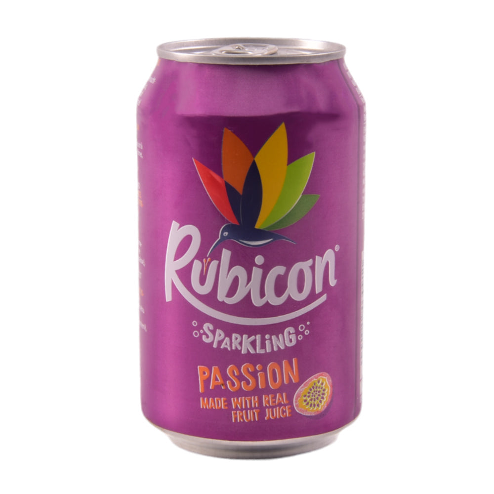 RUBICON DRINK SPARKLING PASSION TIN 330 ML – Al-Fatah