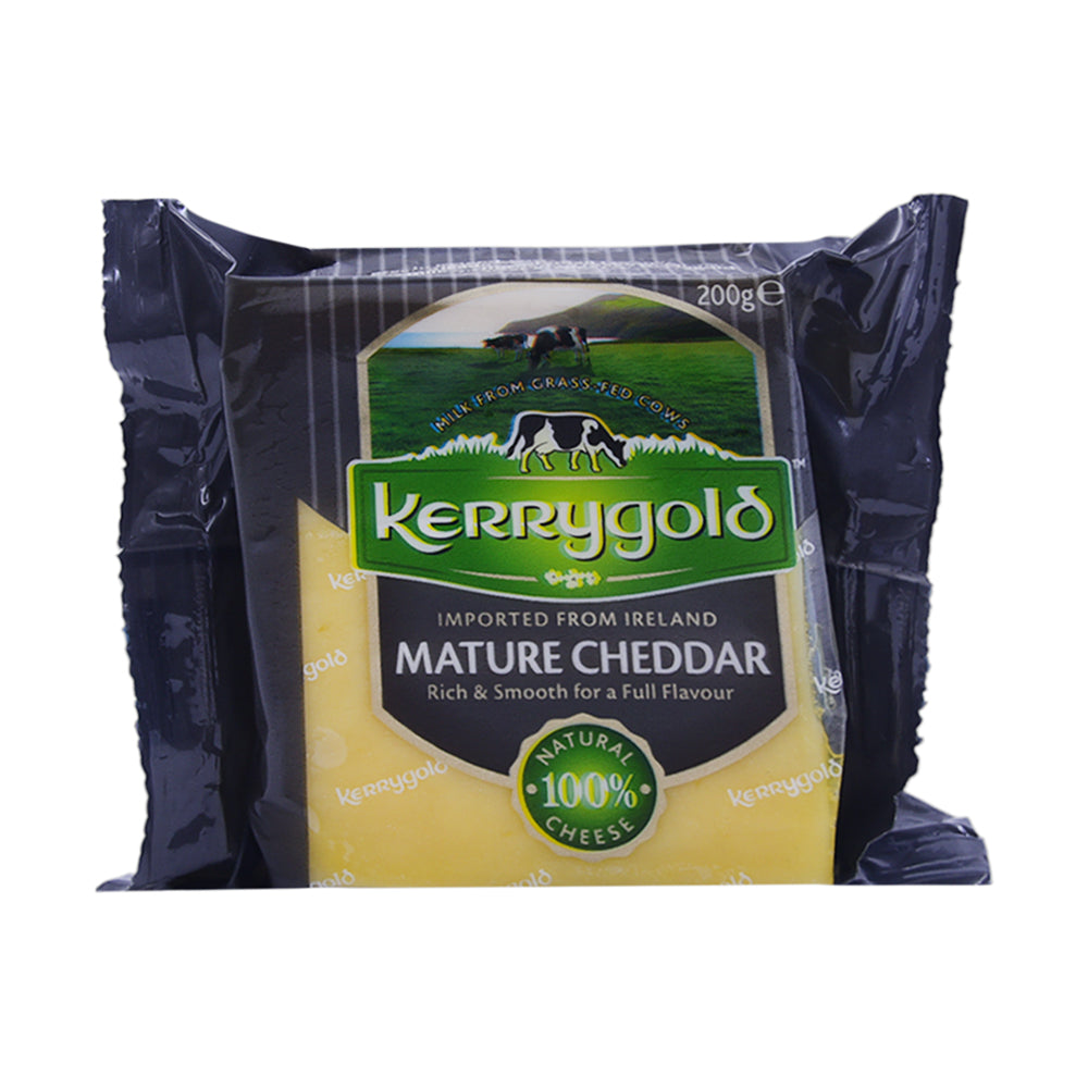 KERRY GOLD MATURE CHEDDER 200GM – Al-Fatah