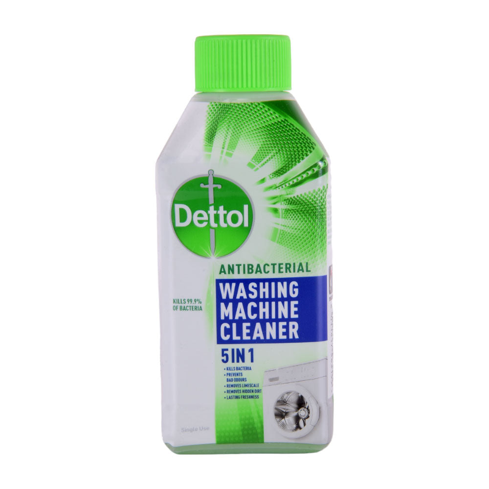 DETTOL WASHING MACHINE CLEANER ORIGINAL 5IN1 250 ML – Al-Fatah