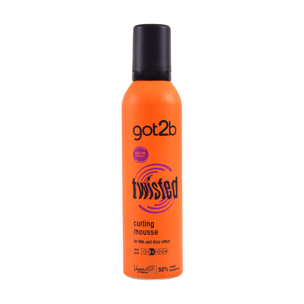 SCHWARZKOPF GOT2B HAIR SPRAY TWISTED CURLING MOUSSE 250 ML – Al-Fatah