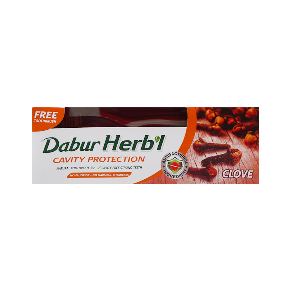 DABUR HERBAL TOOTH PASTE CAVITY PROTECTION CLOVE 150 ML – Al-Fatah
