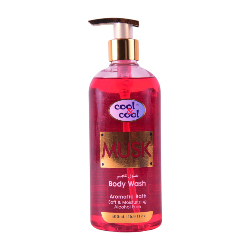 COOL & COOL BODY WASH MUSK 500 ML – Al-Fatah