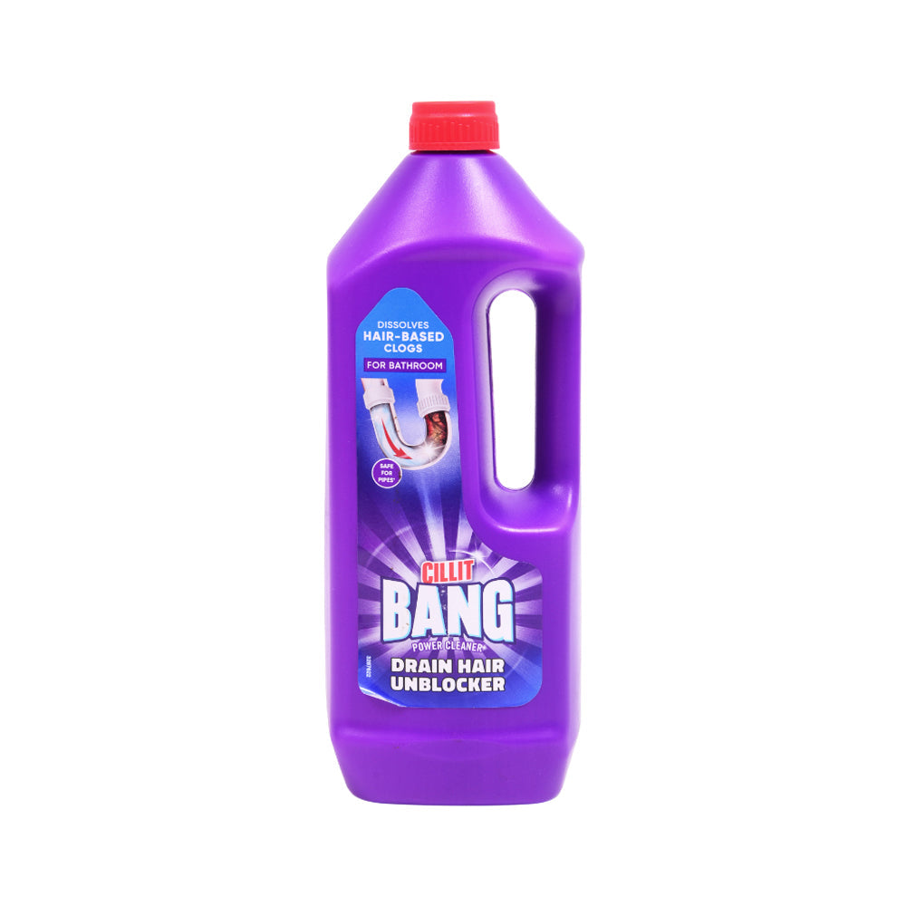 CILLIT BANG BATHROOM CLEANER POWER DRAIN UNBLOCKER 1 LTR – Al-Fatah