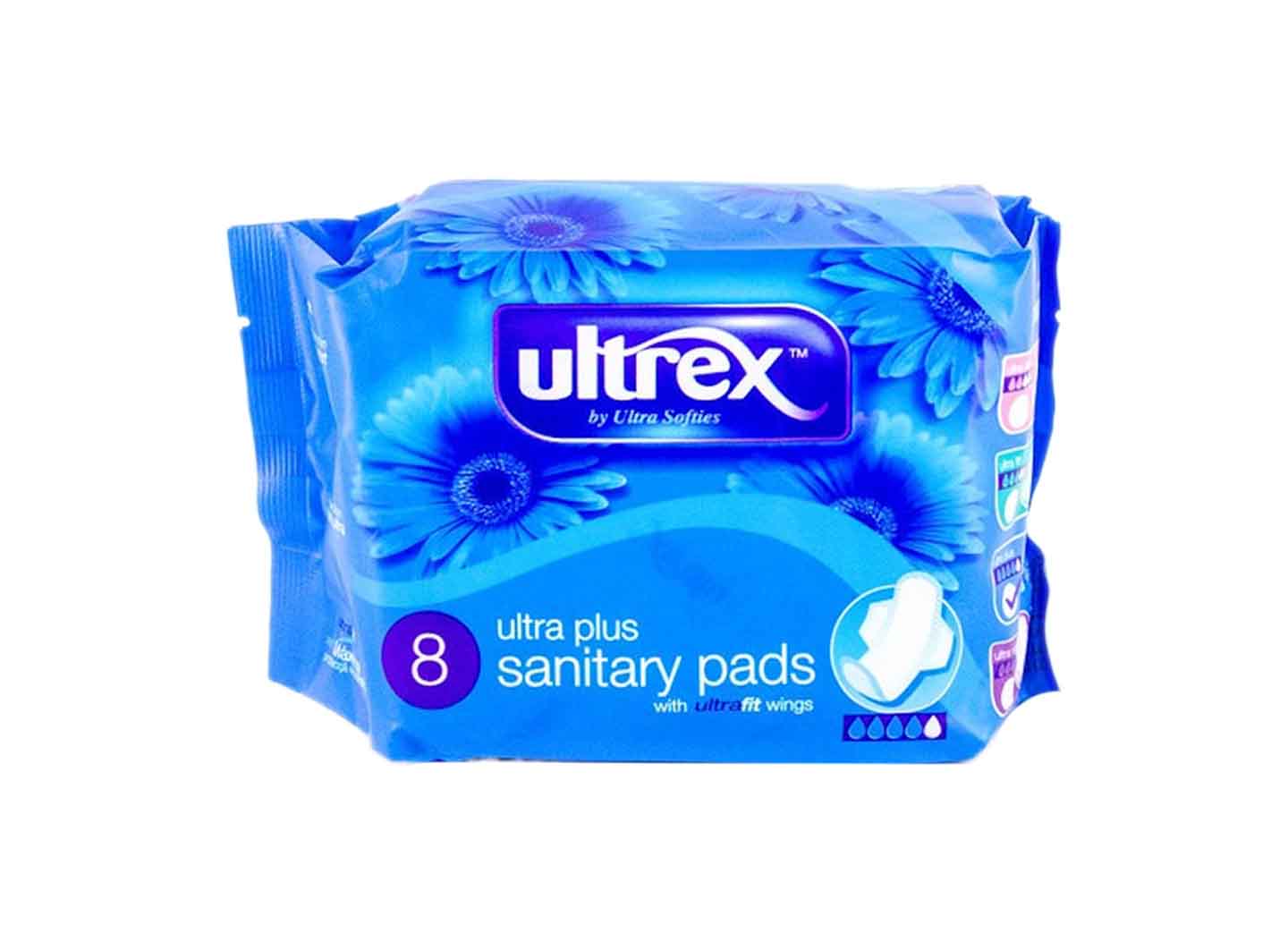 ULTREX SANITARY PAD ULTRA PLUS 8PC BASIC – Al-Fatah