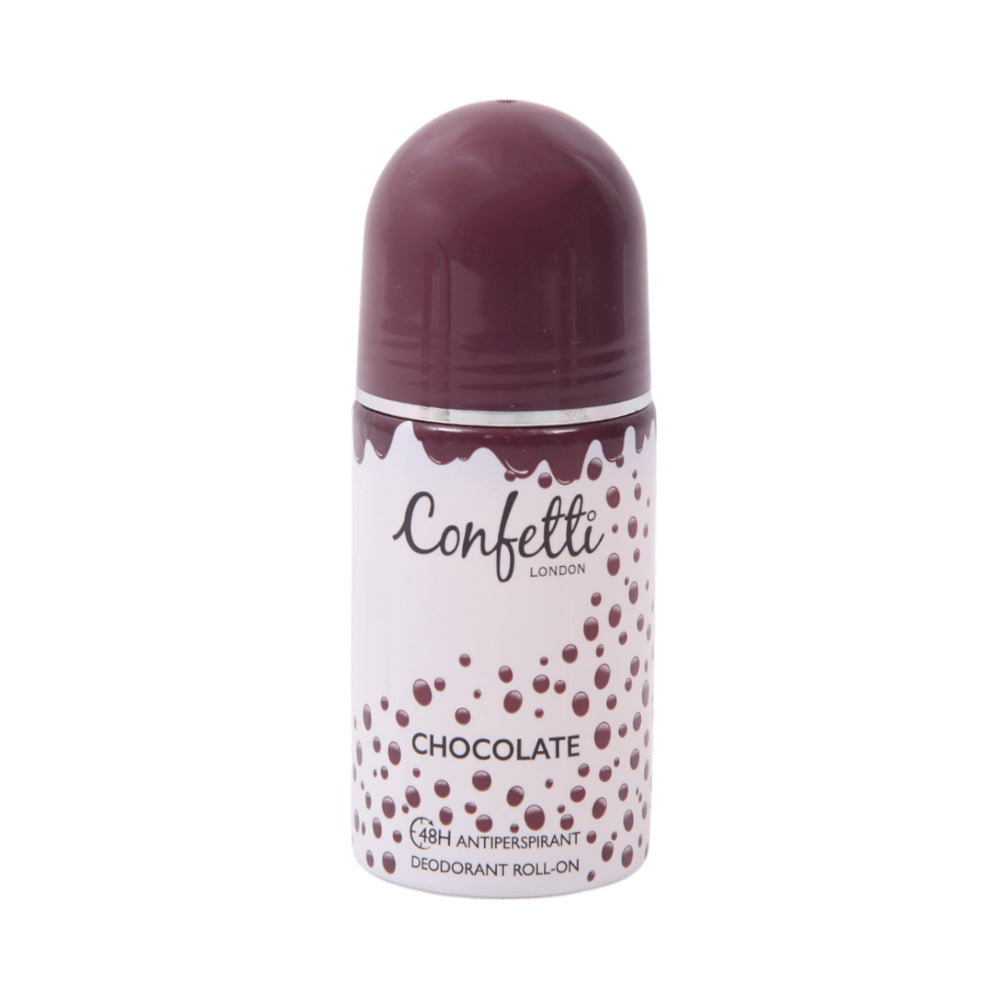 CONFETTI ROLL ON DEODORANT CHOCOLATE 48H 50 ML – Al-Fatah