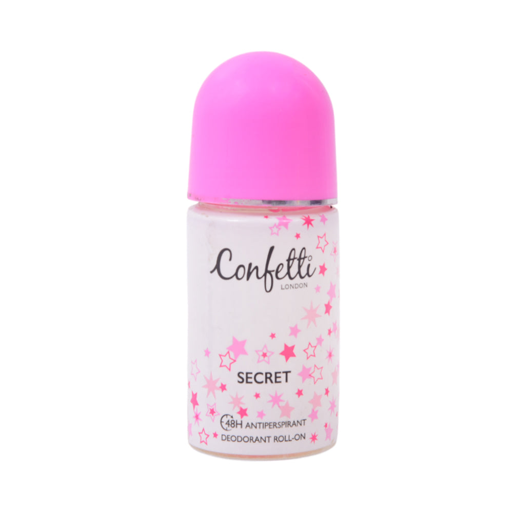 CONFETTI ROLL ON DEODORANT SECRET 48H 50 ML – Al-Fatah