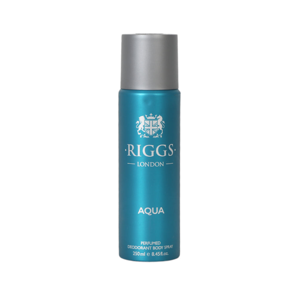 RIGGS LONDON DEO BODY SPRAY AQUA 250 ML – Al-Fatah