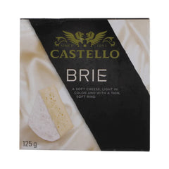 CASTELLO BRIE CHEESE NATURAL DANISH 125 GM – Al-Fatah