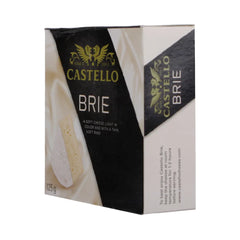 CASTELLO BRIE CHEESE NATURAL DANISH 125 GM – Al-Fatah