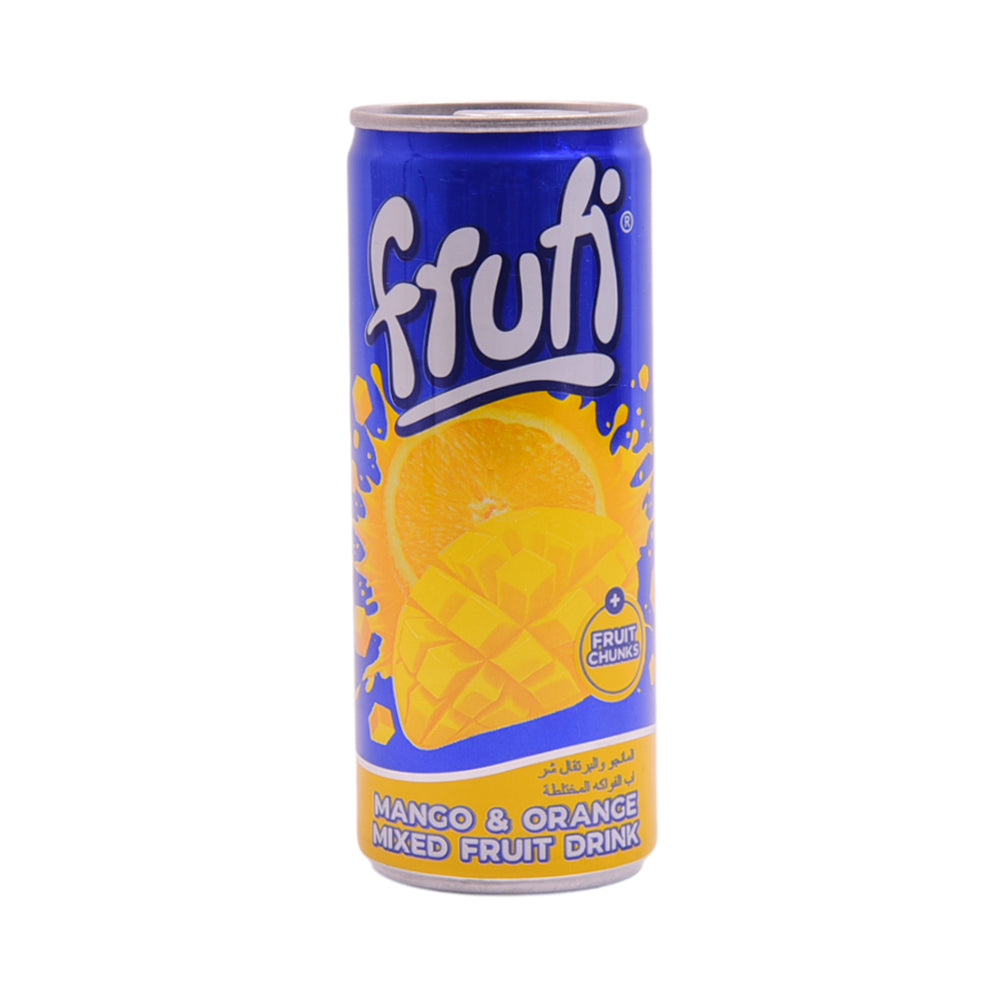 FRUTI FLOAT MANGO AND ORANGE DRINK CAN 250 ML – Al-Fatah