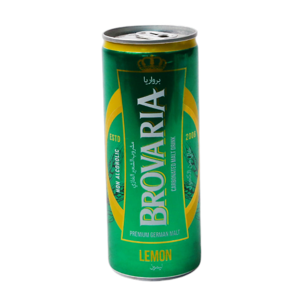 BROVARIA LEMON MALT CAN 250 ML – Al-Fatah