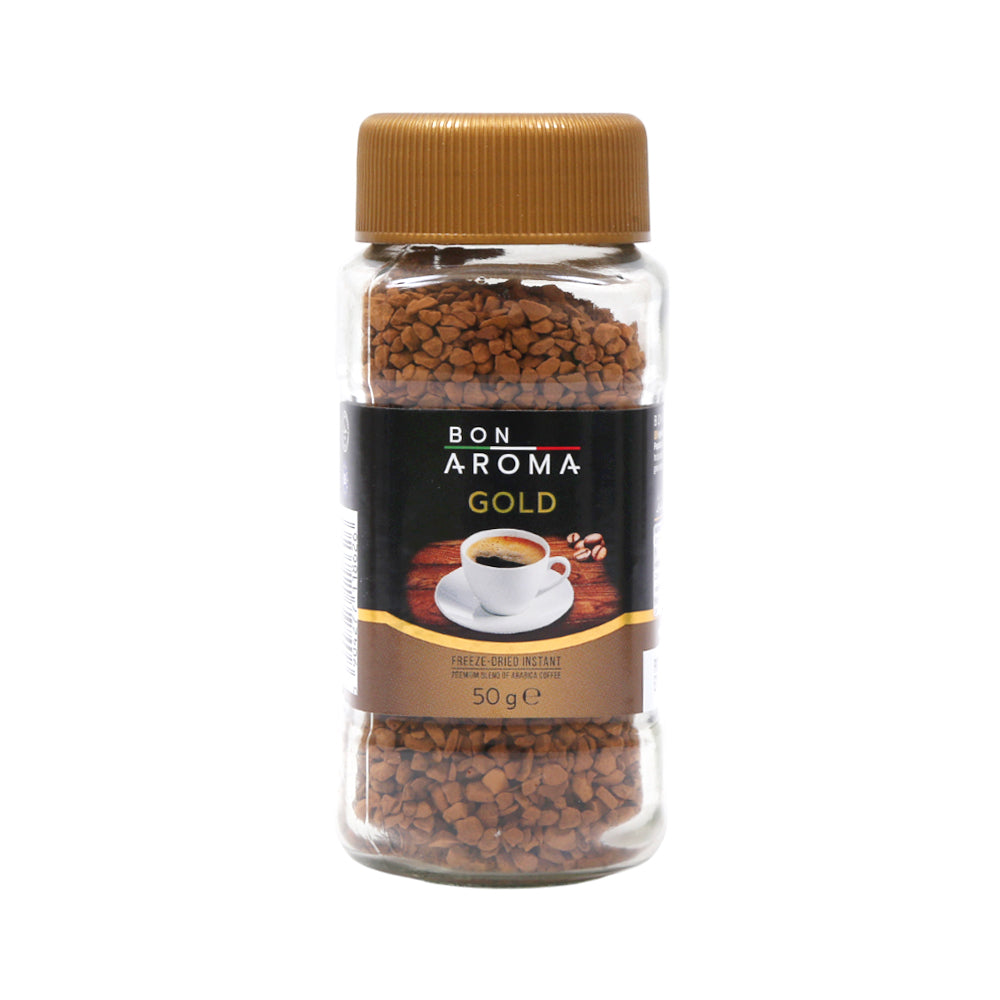 BON AROMA COFFEE GOLD BLEND 50 GM – Al-Fatah