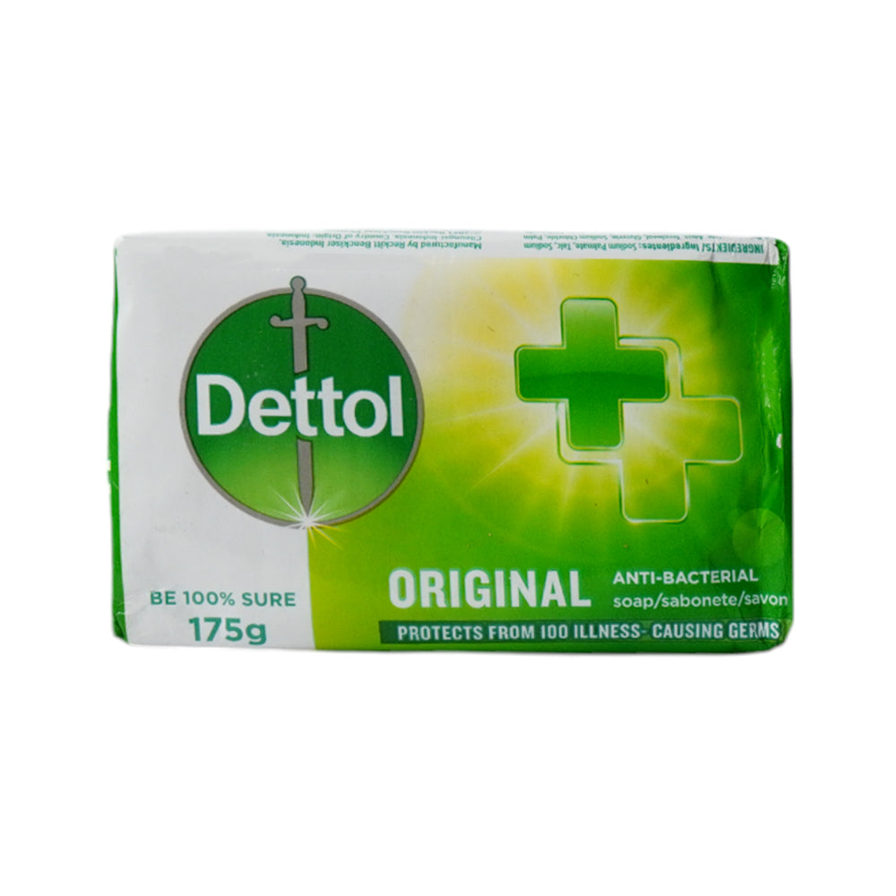 DETTOL SOAP ORIGINAL ANTI-BACTERIAL 175 GM – Al-Fatah