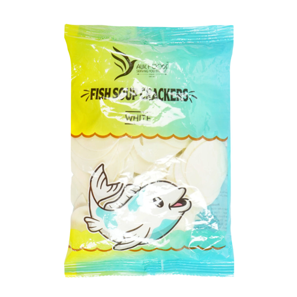 FISH CRACKER WHITE 200GM – Al-Fatah