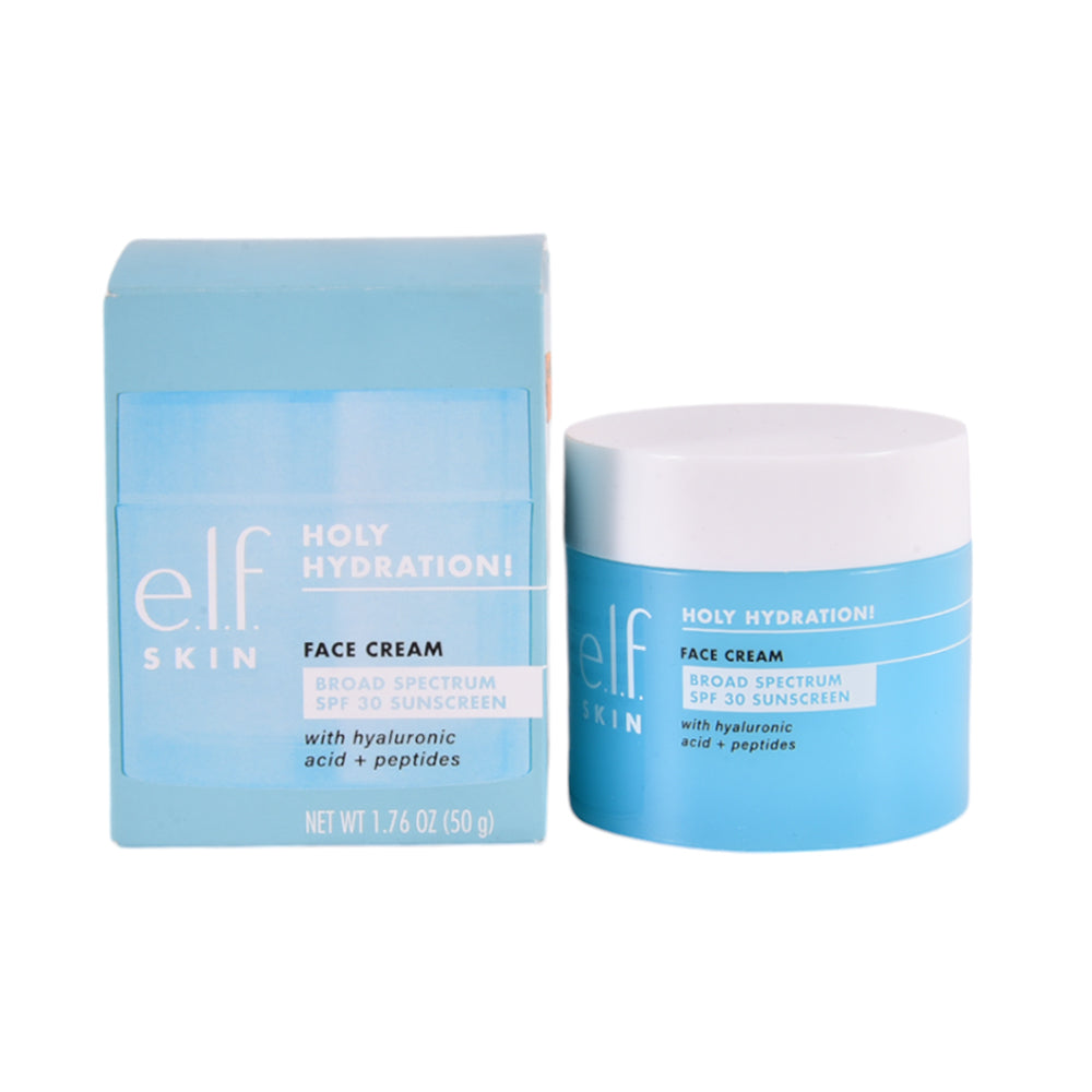 ELF SKIN HOLY HYDRATION SPF30 HYALURONIC ACID FACE CREAM 50G – Al-Fatah