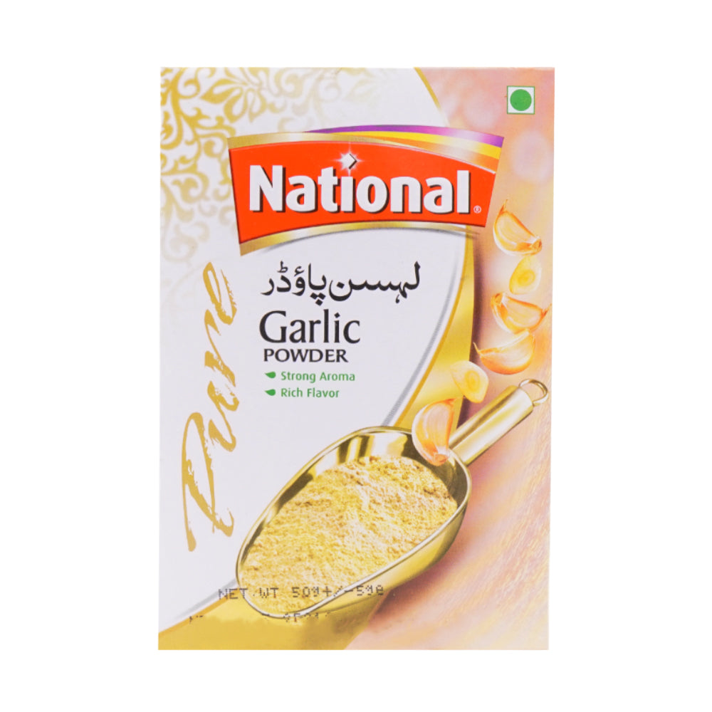 NATIONAL MASALA GARLIC POWDER 50 GM – Al-Fatah