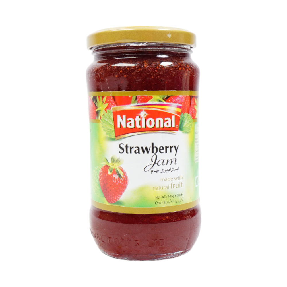 NATIONAL JAM STRAWBERRY 440 GM – Al-Fatah