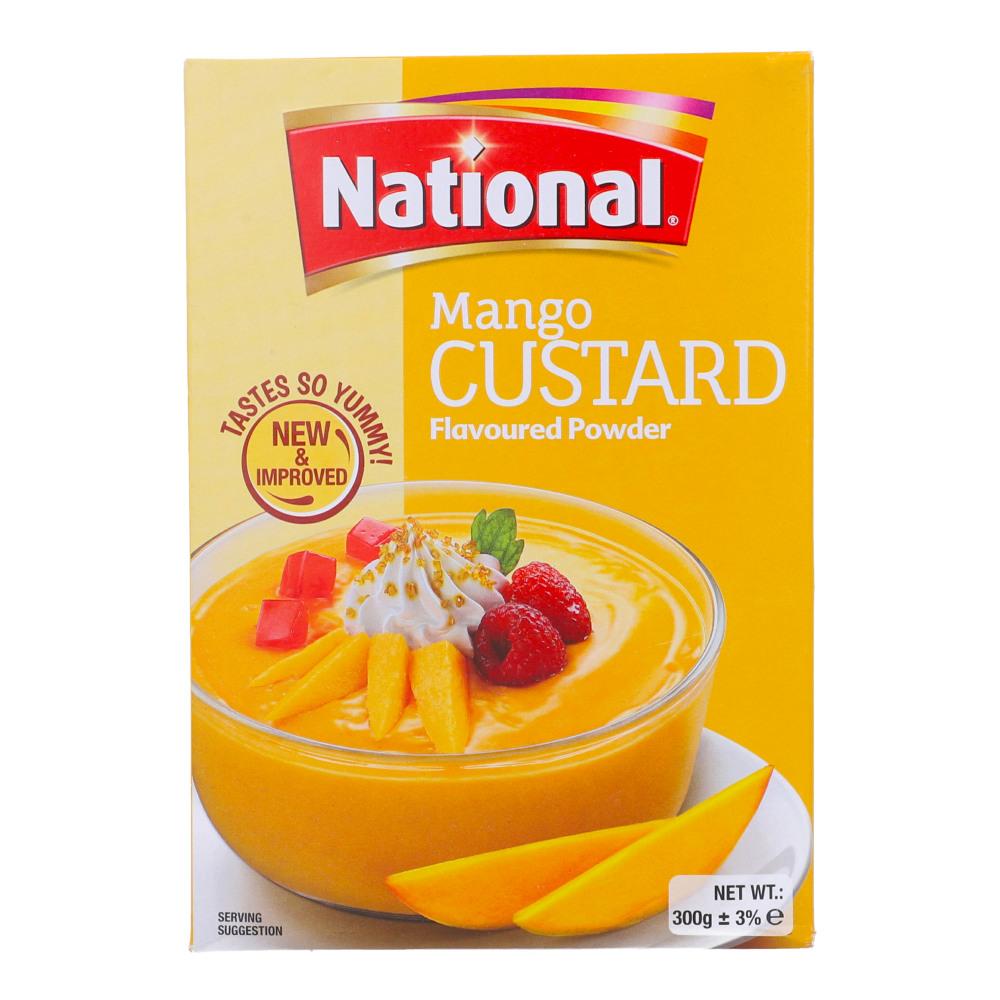 NATIONAL CUSTARD POWDER MANGO 275 GM – Al-Fatah