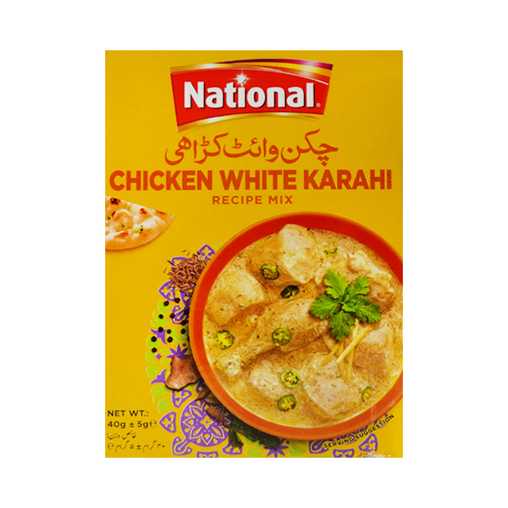 NATIONAL CHICKEN WHITE KARAHI RECIPE 55 GM – Al-Fatah