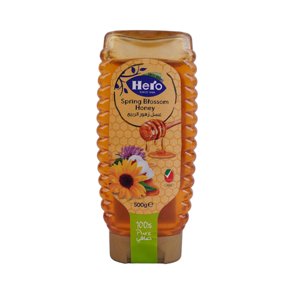 HERO SPRING BLOSSOM HONEY 500GM – Al-Fatah
