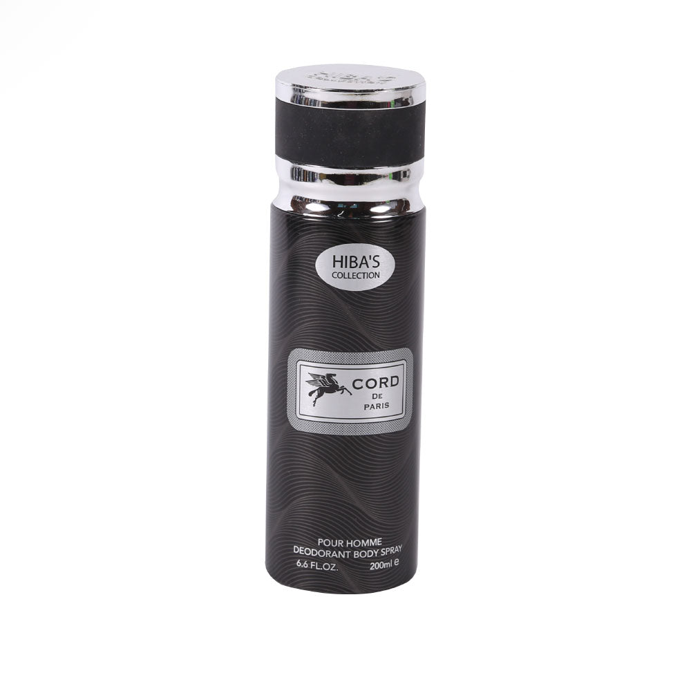 HIBAS COLLECTION DEODORANT CREEDY BLACK 200 ML – Al-Fatah