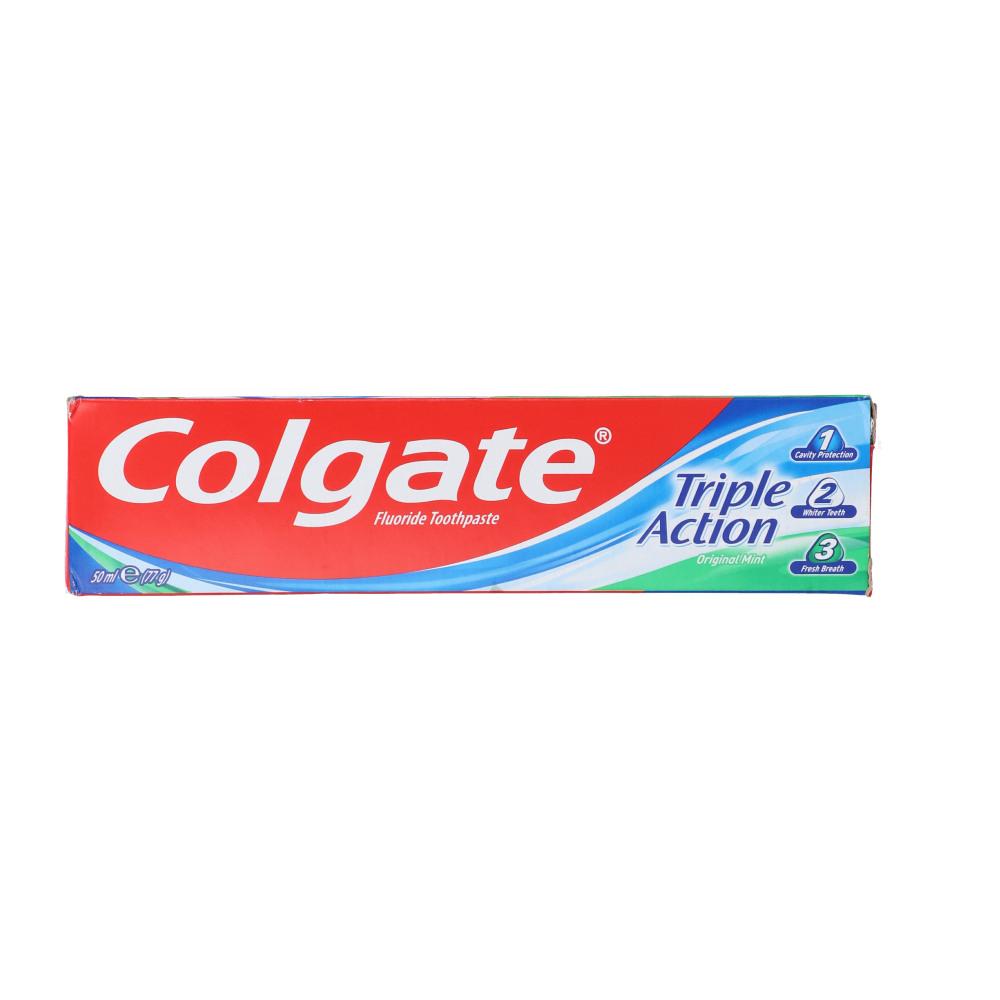 COLGATE TOOTH PASTE TRIPLE ACTION 50 ML – Al-Fatah