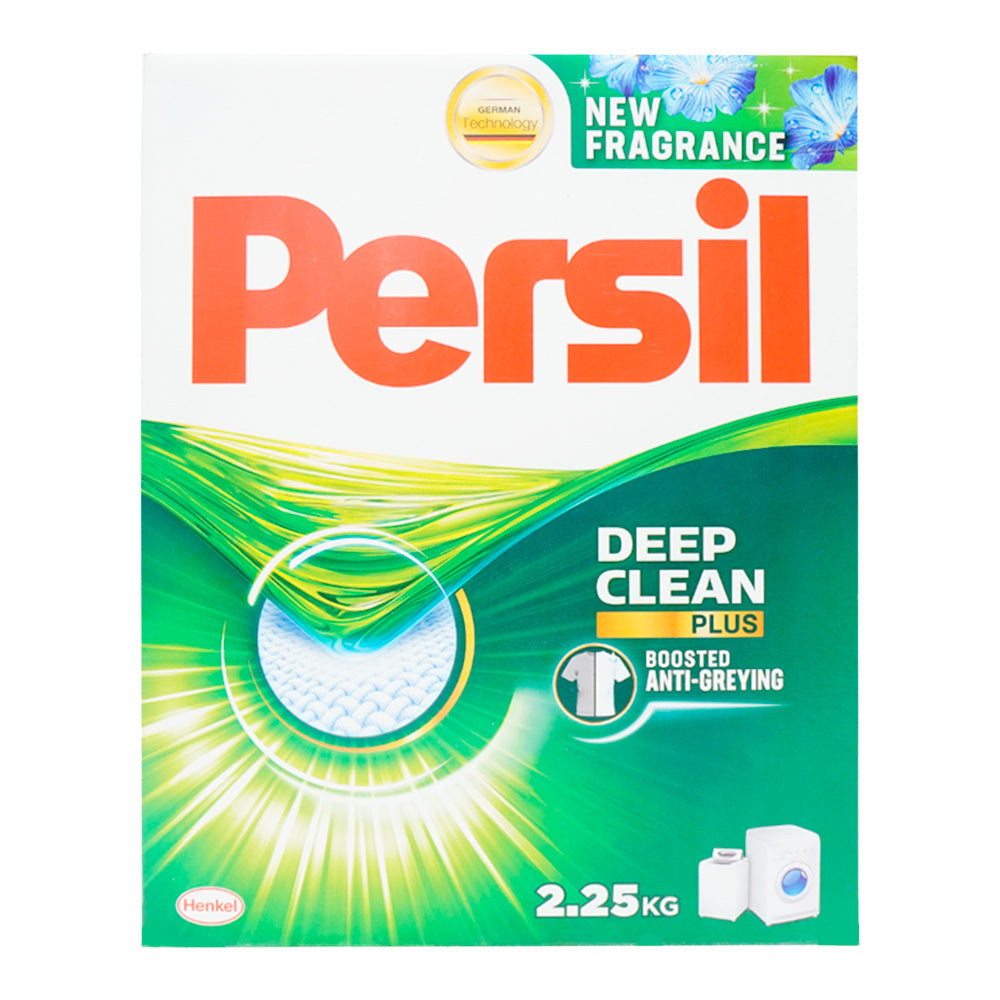 PERSIL WASHING POWDER DEEP CLEAN PLUS GREEN 2.25 KG – Al-Fatah
