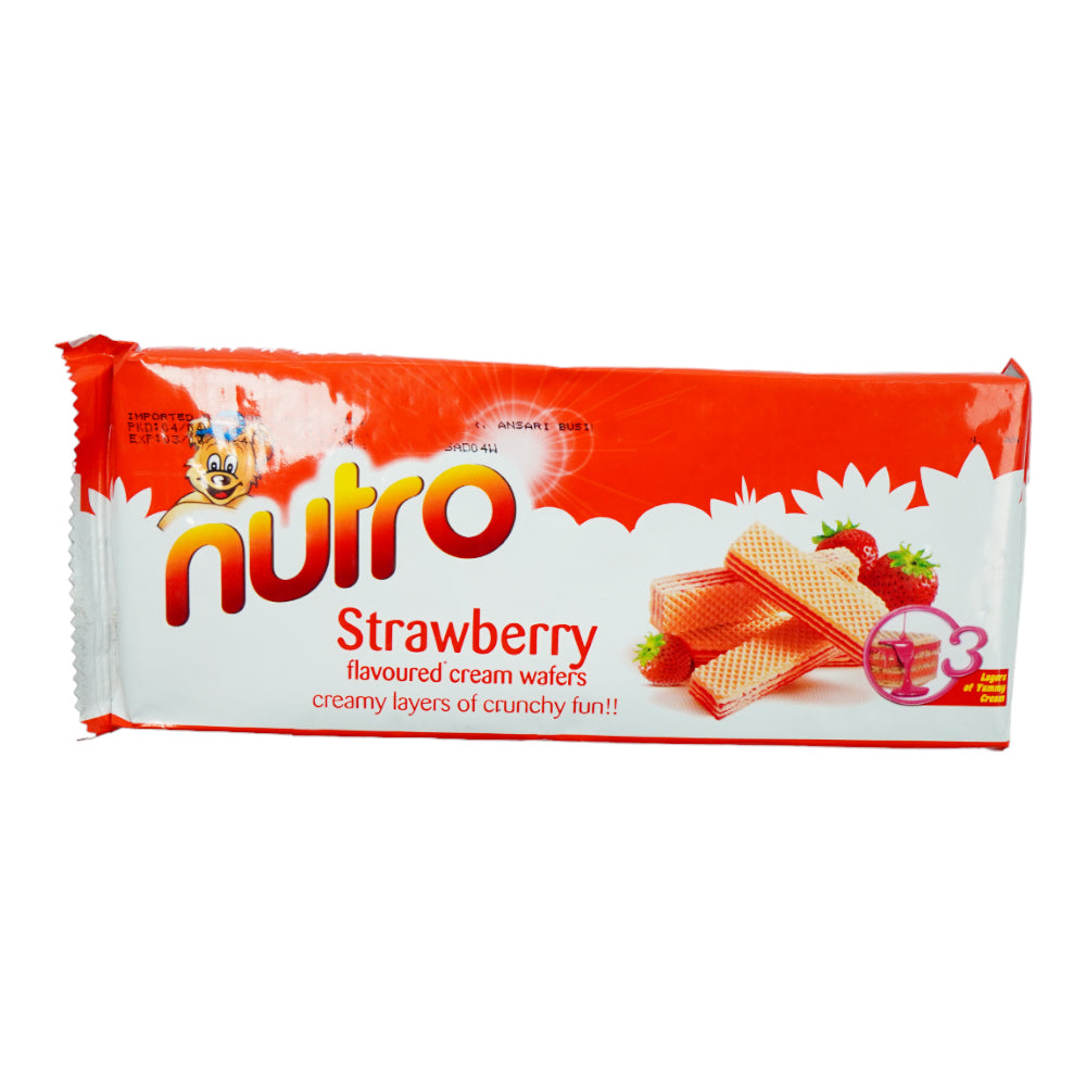 NUTRO WAFERS STRAWBERRY FLAVOURED 75 GM – Al-Fatah