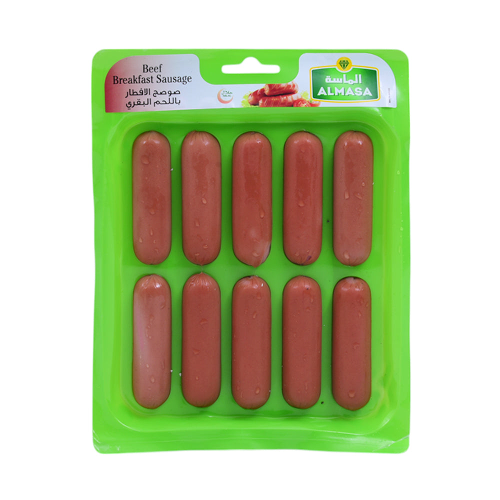 ALMASA BEEF BREAKFAST SAUSAGE 300GM – Al-Fatah
